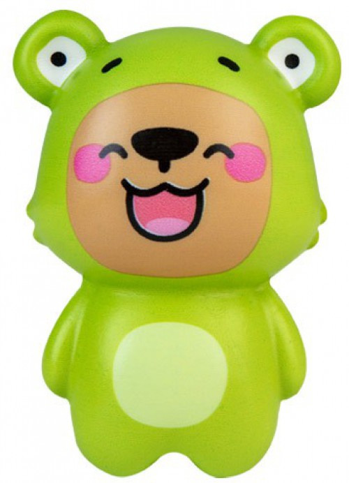 Very Beary Series 1 Frog Costume Bear 4 Collectible Squeeze Toy ORB Toys - ToyWiz