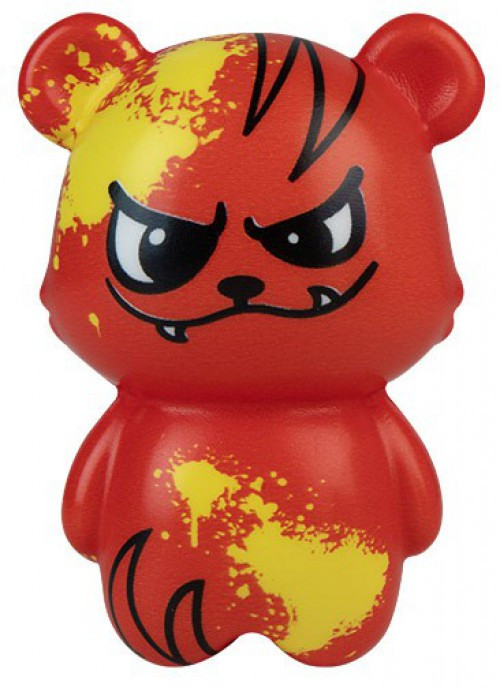 Very Beary Series 1 Angry Bear 4 Collectible Squeeze Toy ORB Toys - ToyWiz