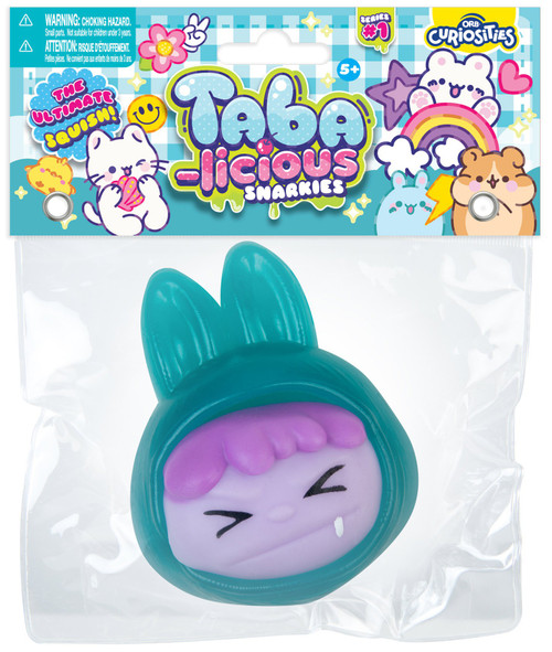 Taba-Licious Curiosities Snarkies Bunny 4 Squeeze Toy Purple ORB Toys ...
