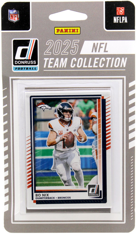 NFL Denver Broncos 2025 Donruss Football Denver Broncos Trading Card ...