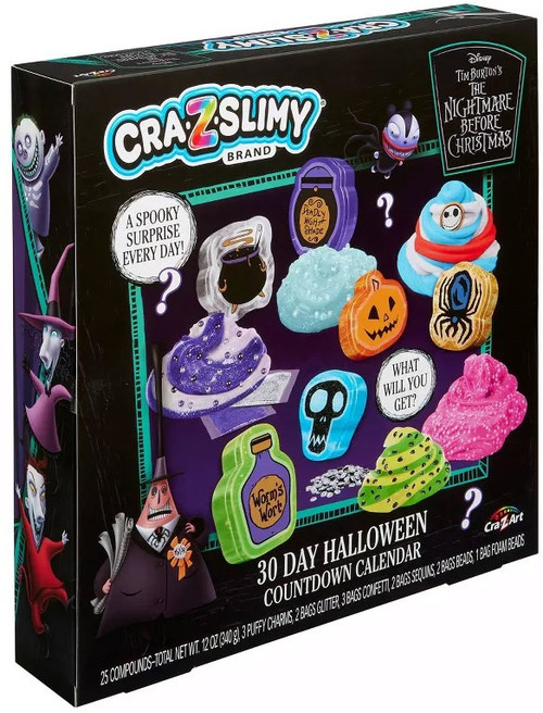 The Nightmare Before Christmas Cra-Z-Slimy 30 Day Halloween Countdown ...