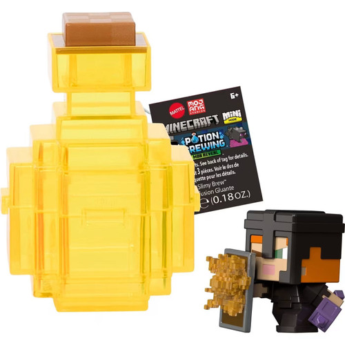 Minecraft Mini Mode Potion Brewing Mob Reveal Alex Mini Figure Mattel ...