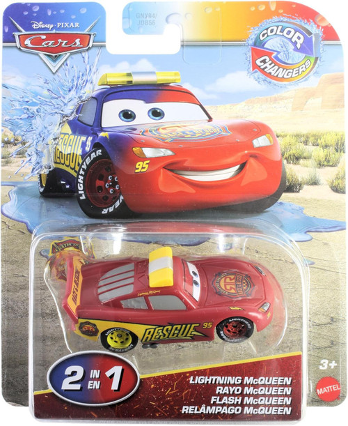 Disney Pixar Cars Cars 3 Color Changers Lightning McQueen 155 Diecast ...