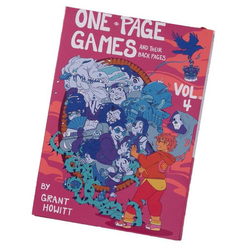 One-Page RPGS and Their Back Pages Volume 4 Hardcover Book by Grant ...