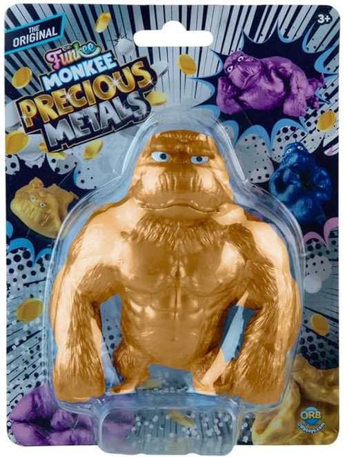 Funkee Monkee Precious Metals GOLD 4 Figure ORB Toys - ToyWiz