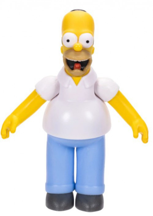 The Simpsons Wave 6 Screaming Homer 2.5 Mini Figure Jakks Pacific - ToyWiz