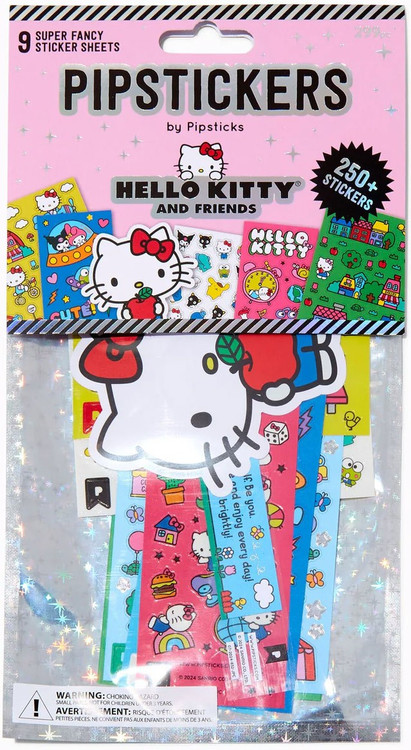 Hello Kitty Friends Pipstickers Hello Kitty Grab Bag Sticker Set 250 ...
