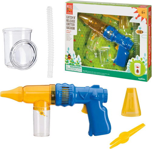 Beetle Bee Garden Catch N Release Critter Vacuum Kit Toysmith - ToyWiz