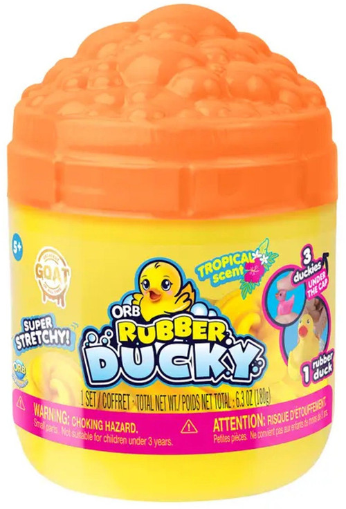Rubber Ducky Rubber Ducky Slime Tropical Scent ORB Toys - ToyWiz