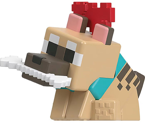 Minecraft Mini Mode Spawn Egg Dog Mini Figure Mattel Toys - ToyWiz
