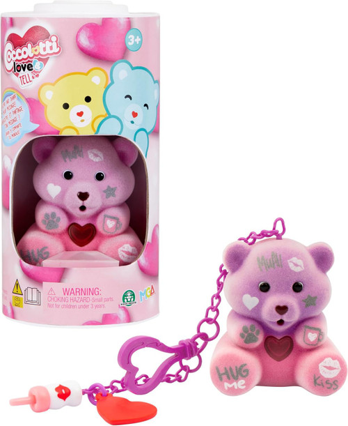 Coccolotti Love Tell Valentine Interactive Bear MGA Entertainment - ToyWiz