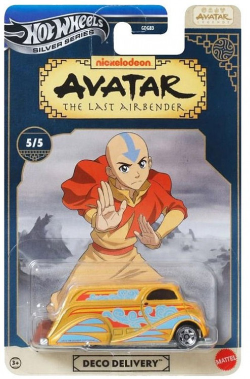 Hot Wheels Avatar the Last Airbender Silver Series Deco Delivery Die ...