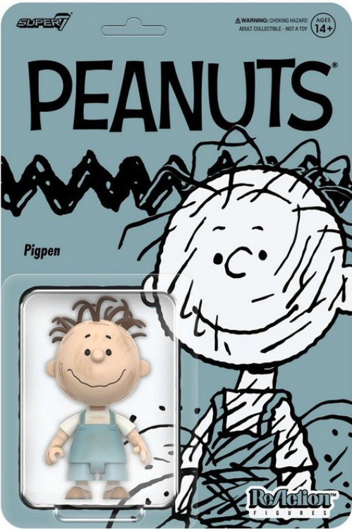 Peanuts Reaction Pigpen 3 75 Action Figure Super7 Toywiz