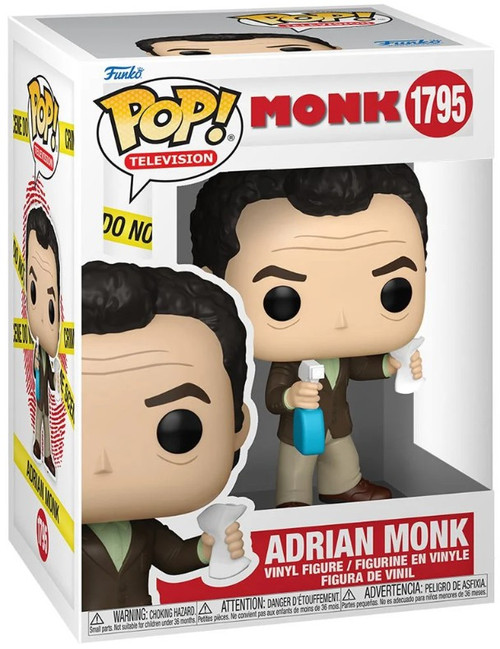 Funko Monk POP Television Adrian Monk Vinyl Figure 1795 - ToyWiz