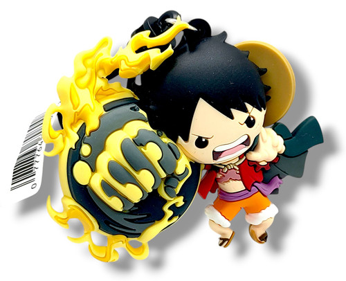 One Piece 3D Figural Bag Clip One Piece Series 5 Luffy Minifigure Loose ...