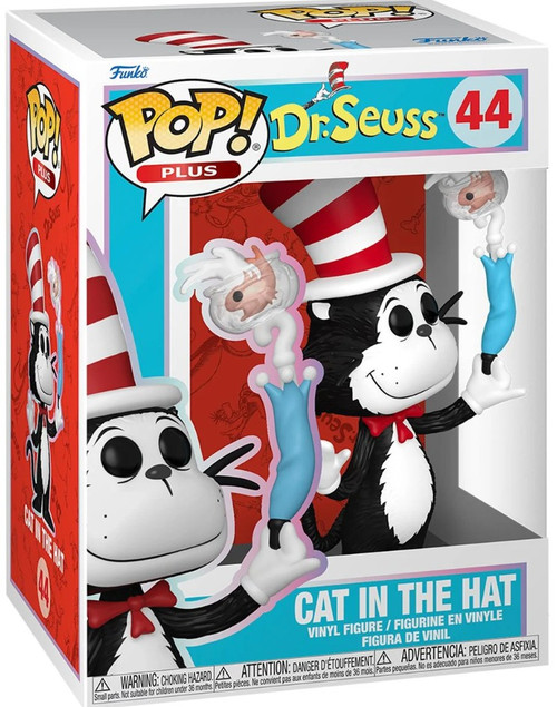 Funko Dr. Seuss POP Animation Cat in the Hat Deluxe Vinyl Figure 44 ...
