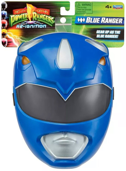Power Rangers Mighty Morphin Re-Ignition Blue Ranger Mask Playmates ...