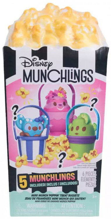 Disney Munchlings Mini Munch Poppin Treat Buckets Mystery Pack 5 ...