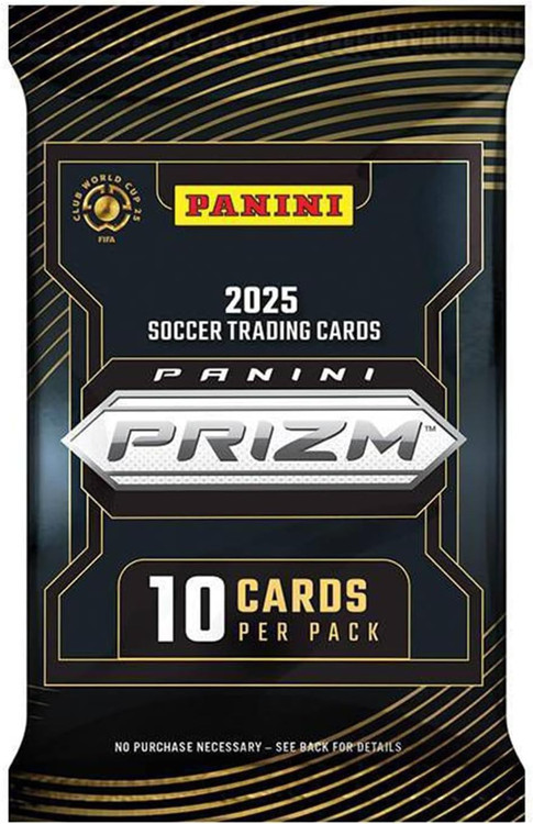FIFA World Cup Panini 2025 Prizm Soccer Trading Card MEGA Pack 10 Cards ...
