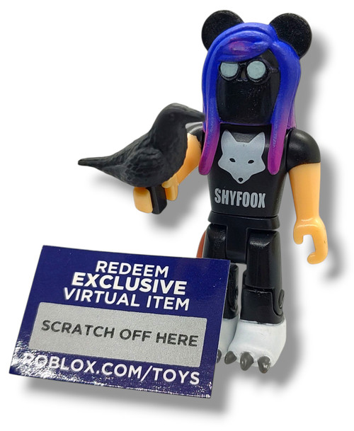 Roblox Celebrity Collection Series 2 Shyfoox 3 Mini Figure With Code ...