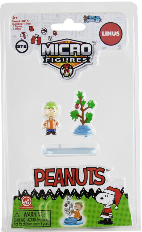 Worlds Smallest Peanuts Linus Figure Super Impulse - ToyWiz