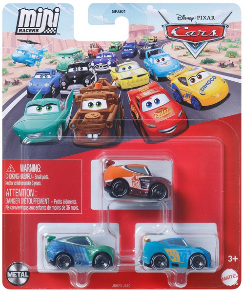 Disney Pixar Cars Die Cast Metal Mini Racers Jim Reverick, Tim ...