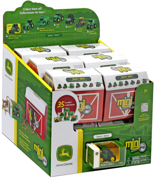 John Deere Mini Ertle Series 1 Mini Ertle Mystery Box 12 Packs TOMY ...