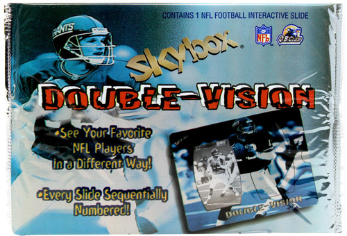 NFL Skybox 1998 Double-Vision Football Trading Card HOBBY Pack 1 Slide ...