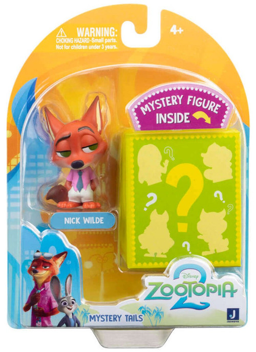 Disney Zootopia 2 Mystery Tails Nick Wilde Mystery 2.5 Mini Figure 2 ...