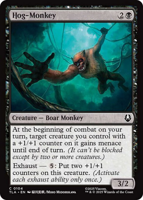 Magic The Gathering Avatar the Last Airbender Single Card Common Hog ...