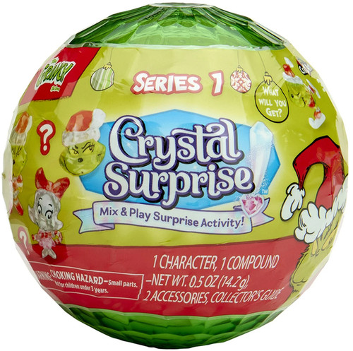 Crystal Surprise The Grinch The Grinch Mystery Pack RANDOM Color Ball ...