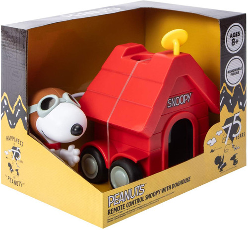 Peanuts Snoopy with Doghouse Exclusive RC Remote Control Figure 1616 ...