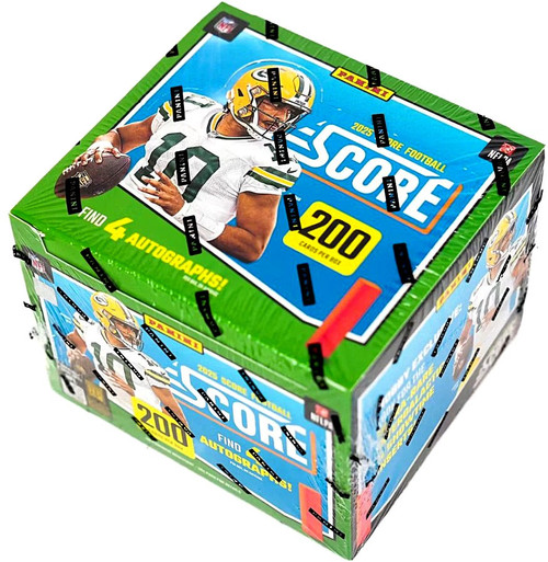 NFL Panini 2025 Score Football Trading Card HOBBY Box 10 Packs, 4 ...