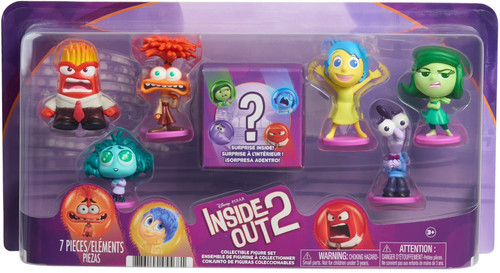 Disney Inside Out 2 Disgust, Anger, Joy, Anxiety, Envy, Fear Mystery 2 ...