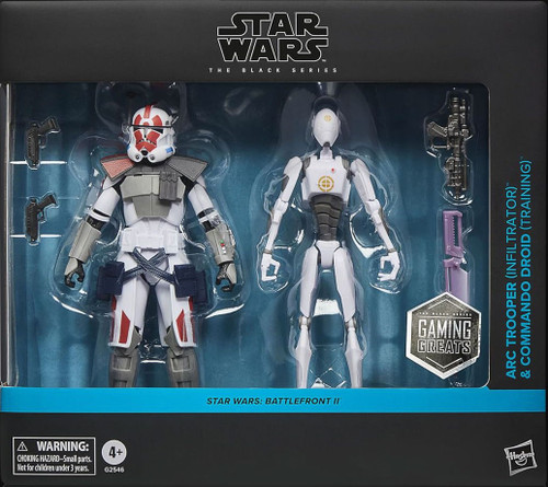 Star Wars Battlefront II Black Series ARC Trooper Infiltrator Commando ...