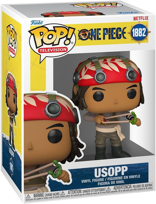 Funko One Piece POP Television Usopp Vinyl Figure 1882 - ToyWiz