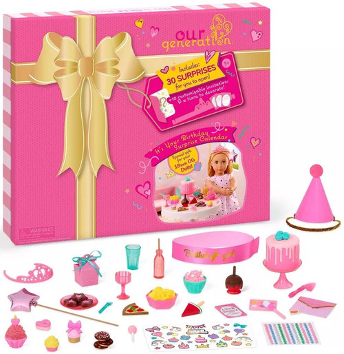 Our Generation Its Your Birthday Surpris Countdown Calendar Maison ...