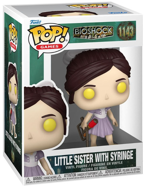 Funko Bioshock POP Games Little Sister Vinyl Figure 1143 With Syringe - ToyWiz