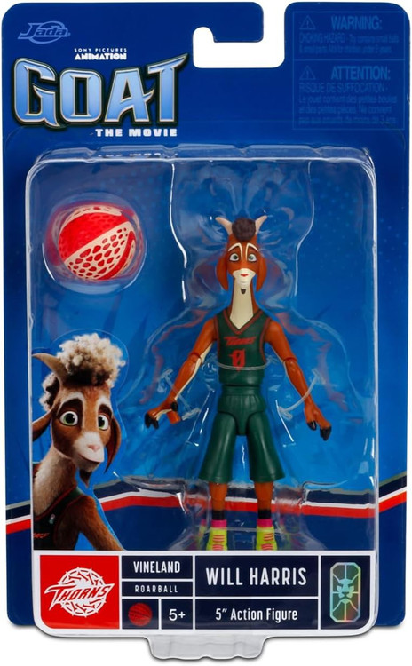 GOAT The Movie Will Harris 5 Action Figure Jersey Jada Toys - ToyWiz