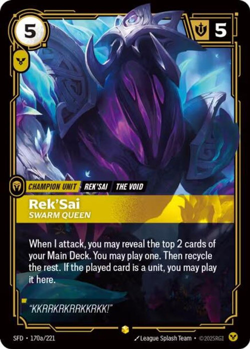 Riftbound League of Legends Trading Card Game Spiritforged Single Card ...
