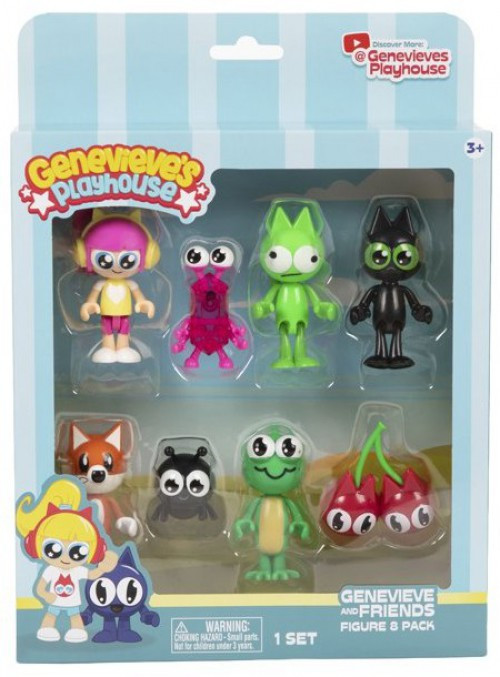 Genevieves Playhouse Genevieve Friends Figure 8-Pack Bonkers Toy Co ...