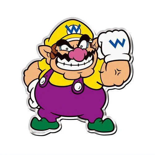 Super Mario Character Magnets 2 Wario 2 Loose Bandai Shokugan - ToyWiz