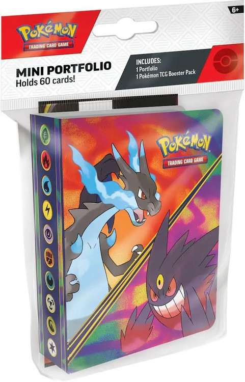 Pokemon Mega Evolution Phantasmal Flames Mini Portfolio Includes 1 ...