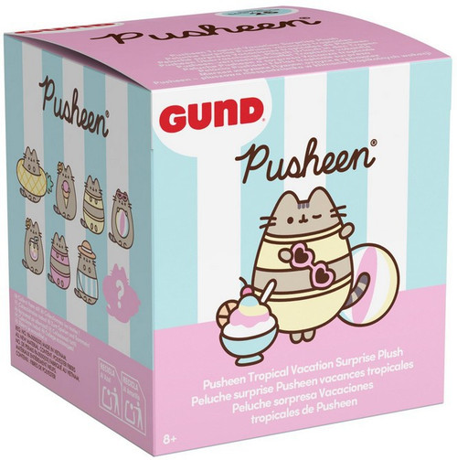 Pusheen Series 26 Tropical Vacation 3 Mystery Box 24 Packs Gund - ToyWiz