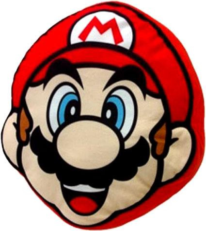 Super Mario Mario Plush Pillow San-Ei Little Buddy - ToyWiz
