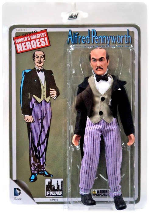 Batman Worlds Greatest Heroes Series 3 Alfred 6 Action Figure Figures ...