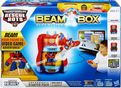 Transformers Playskool Heroes Rescue Bots Beam Box Game System Starter ...