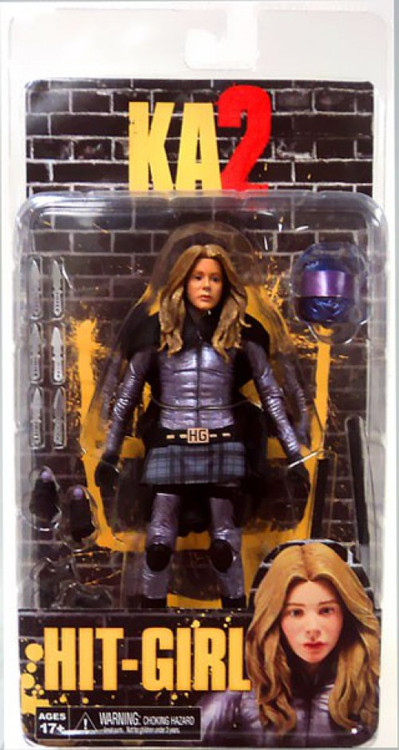 Neca Kick Ass Kick Ass 2 Series 2 Hit Girl Action Figure Unmasked Toywiz