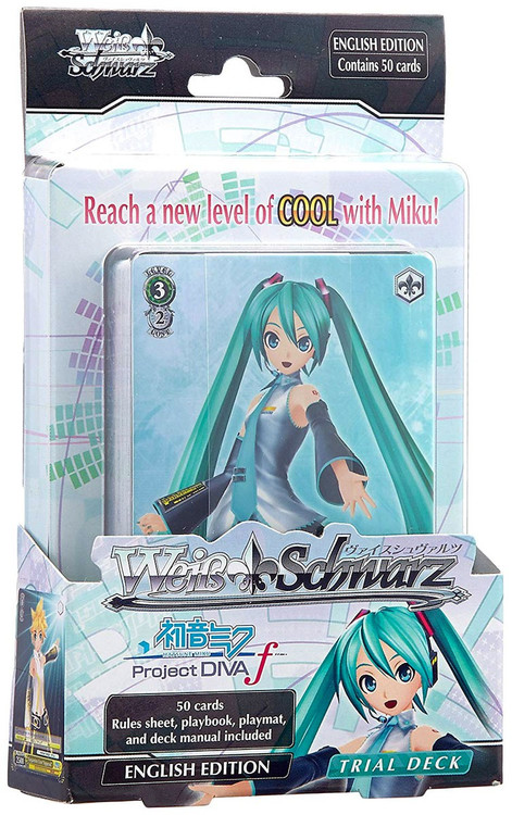 Weiss Schwarz Trading Card Game Hatsune Miku Project Diva Vocaloid ...