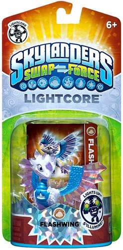 Skylanders Swap Force Lightcore Flashwing Figure Pack Activision - ToyWiz